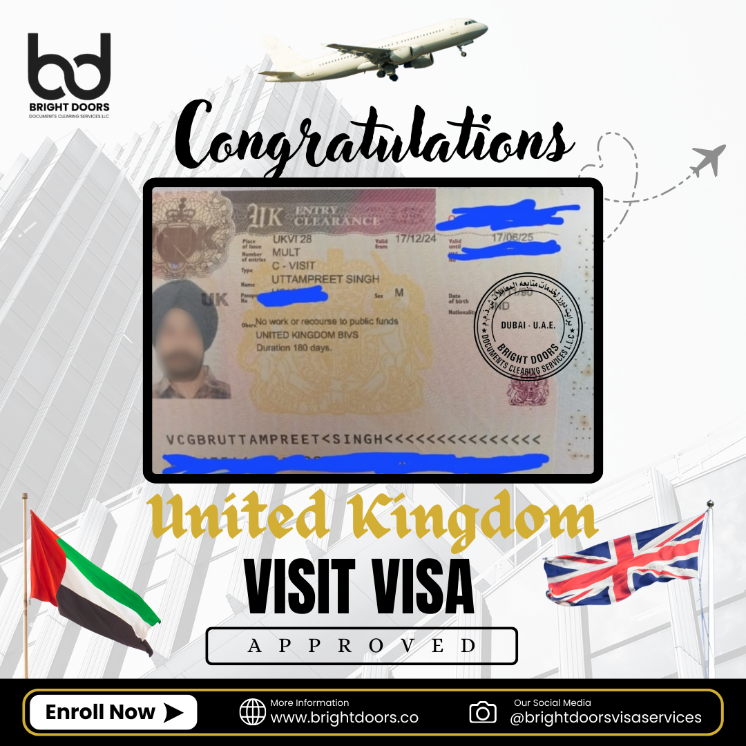 UK Work Visa - Bright Doors Visa Services